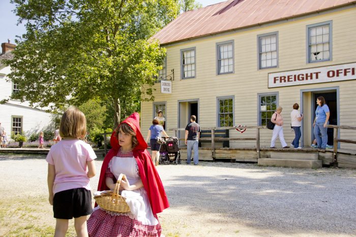 Be in a book at Ohio Village Storybook Village